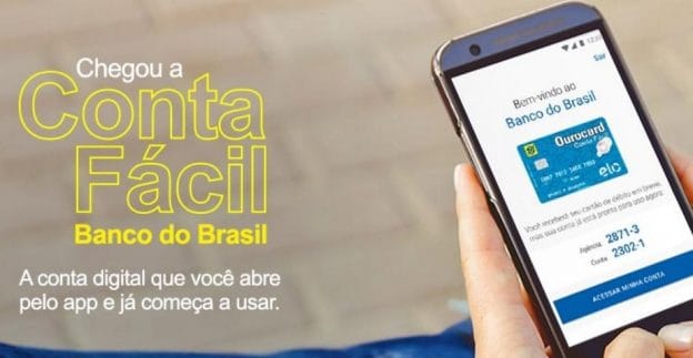 CONTA DIGITAL BANCO DO BRASIL - CONTA FÁCIL BB 2019