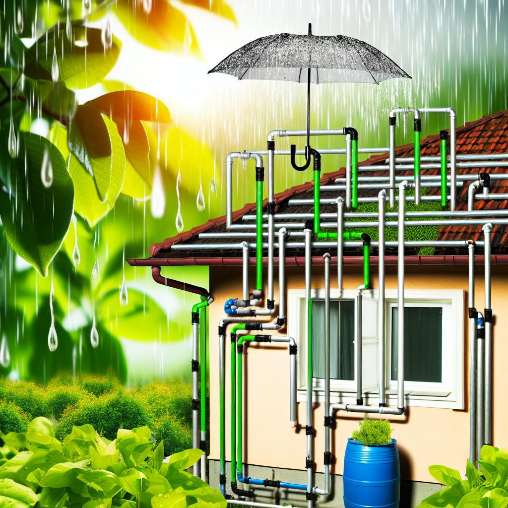 RECOLHA DE ÁGUA DA CHUVA: COMO CONSTRUIR UM SISTEMA SUSTENTÁVEL EM CASA